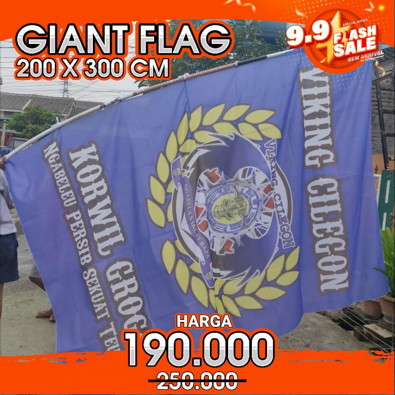 Jual Bendera besar atau Giant Flag | Shopee Indonesia