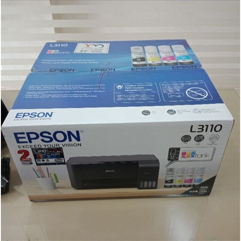 Jual PRINTER EPSON L3110 Infus ALL IN ONE (PRINT SCAN COPY) | Shopee ...