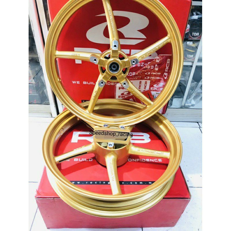 Jual Velg RCB MX KING / R15 V3 SP522 Gold ukuran 215 / 300 ring 17 ...