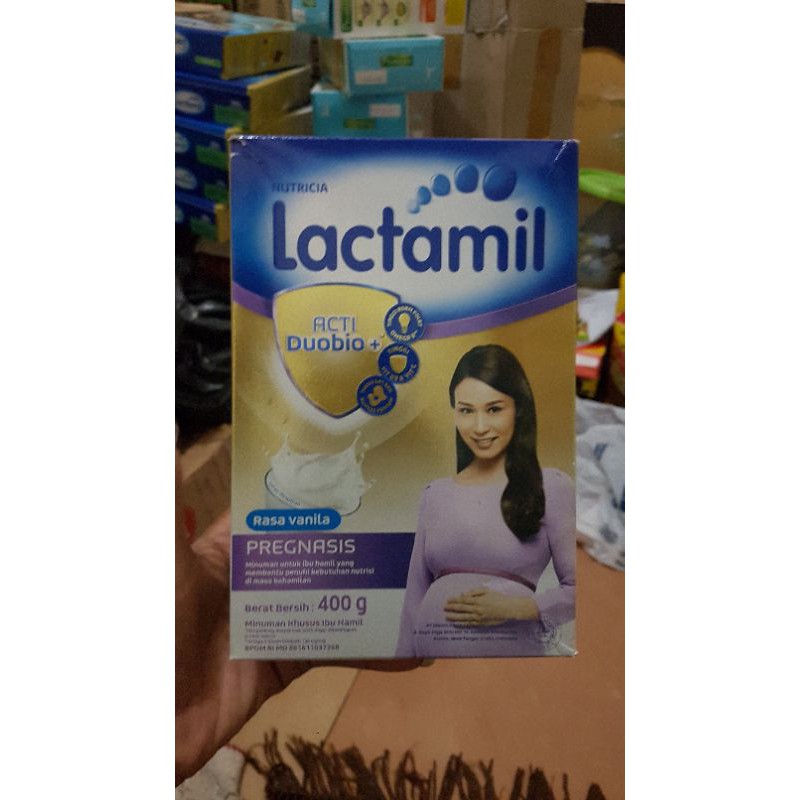 Jual Lactamil Pregnasis Acti DuoBio+ Vanila 400 Gr Box/Lactamil | Shopee Indonesia