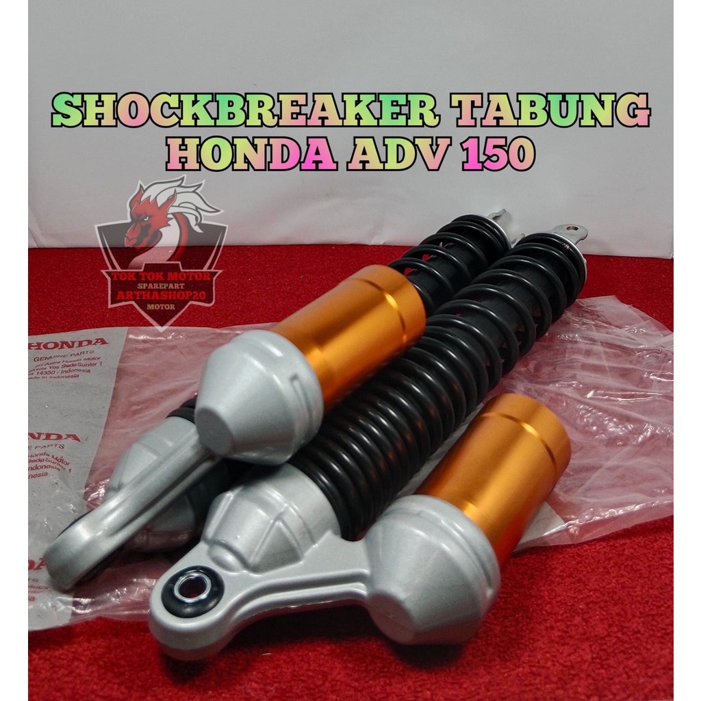 Jual SHOCKBREAKER BELAKANG TABUNG MOTOR HONDA ADV 150 , ADV 160 sok ...