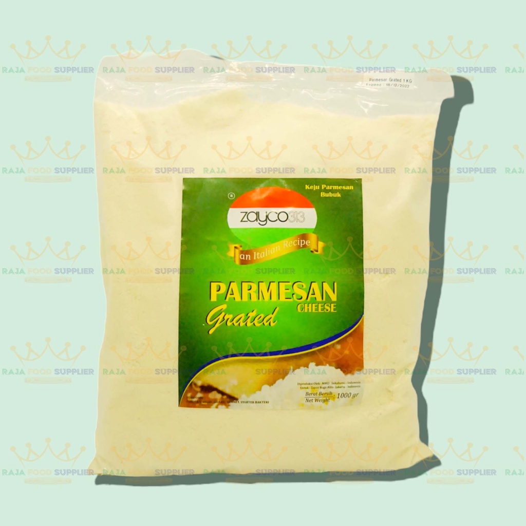 Jual Parmesan Zayco 1 kg - Keju Parmesan Import Italia | Shopee Indonesia