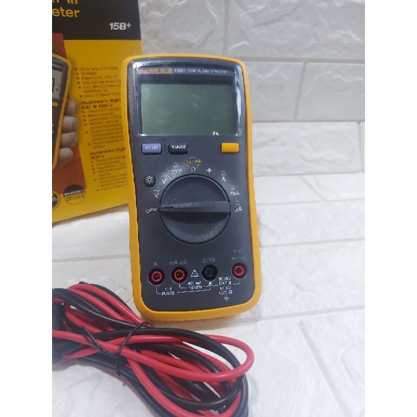 Jual Multimeter digital Fluke 15 B+ original | Shopee Indonesia