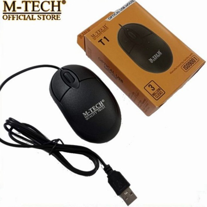 Jual Mouse USB optical M Tech MT 129 hitam | Shopee Indonesia
