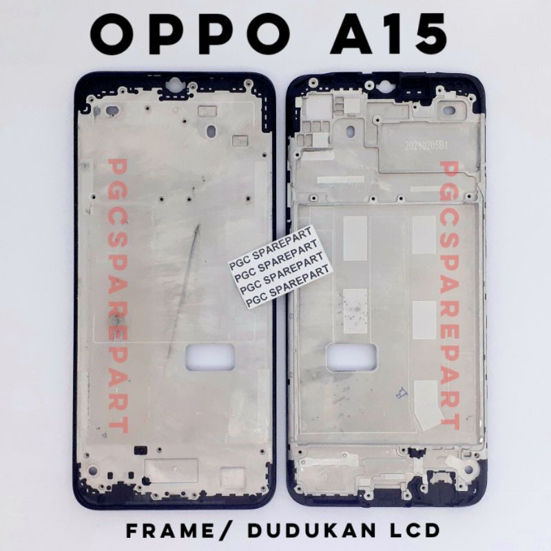 Jual Original Frame Tulang Tengah OPPO A15 2020 / A16E - Bezzel Bezel Bejel Tempat Dudukan Mesin ...