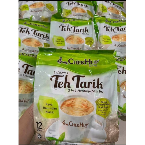 Jual TEH TARIK CHEK HUP 3 IN 1 HERITAGE MILK TEA/MINUMAN RINGAN ...