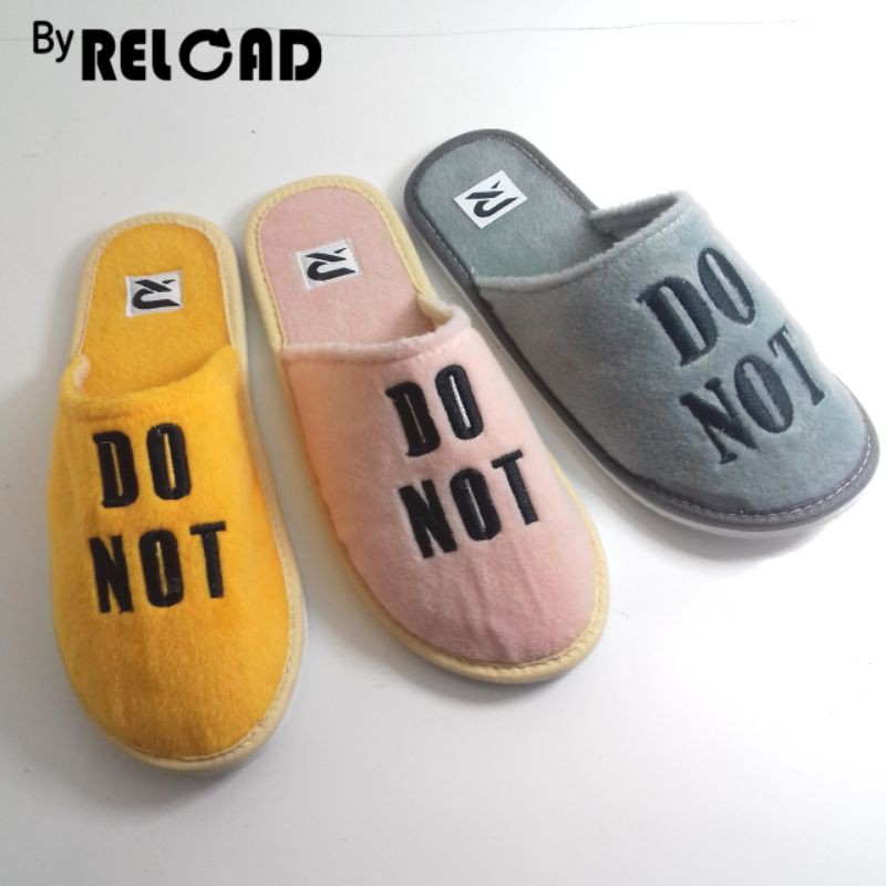 Jual Reload - Sandal Rumah Motif Bordir Sandal Dalam Ruangan Sandal ...