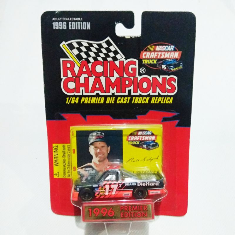 Jual Nascar No 17 Sears DieHard Bill Sedgwick Chevrolet CK Pace Truck ...
