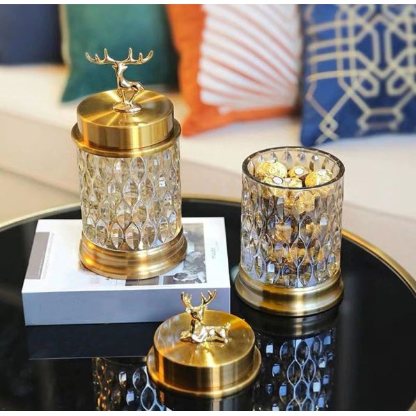 Jual Luxury Crystal Candy Jar | Tempat Toples Kaca Permen Hiasan ...