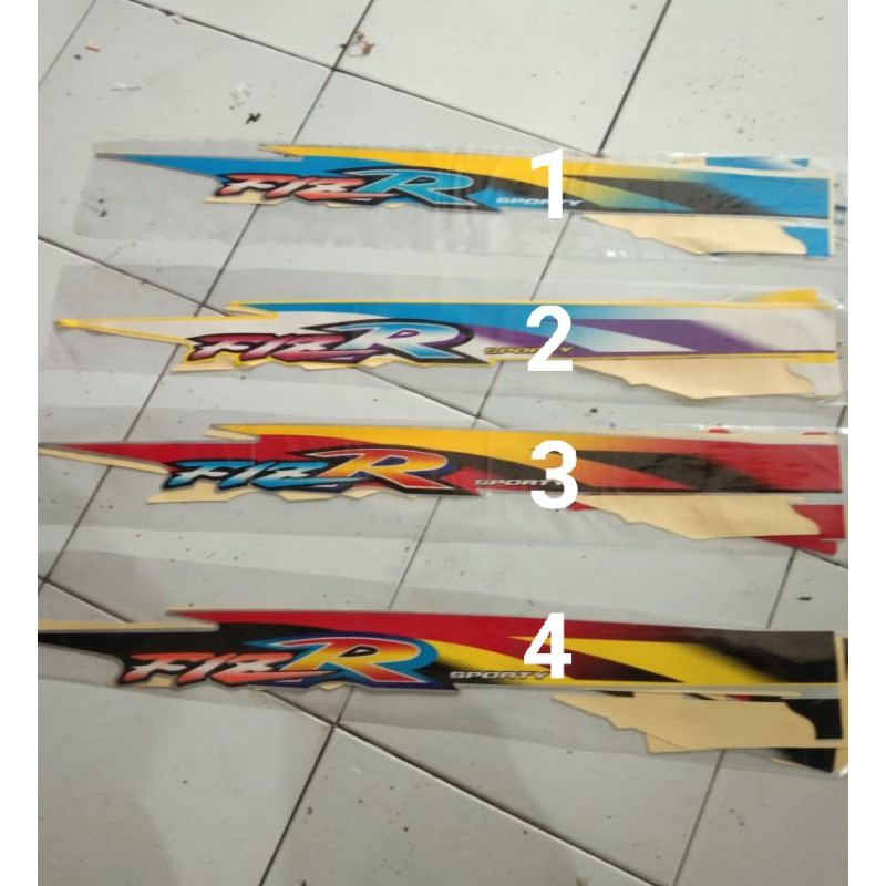 Jual STRIPING FIZ R LIMITED EDITION FIZR LE DUAL TONE | Shopee Indonesia