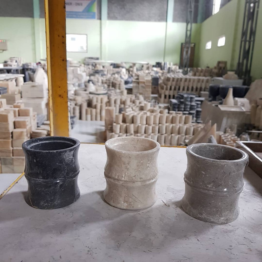 Jual ( MARMER / MARBLE / AESTHETIC ) • Short Bamboo Beaker • | Shopee ...