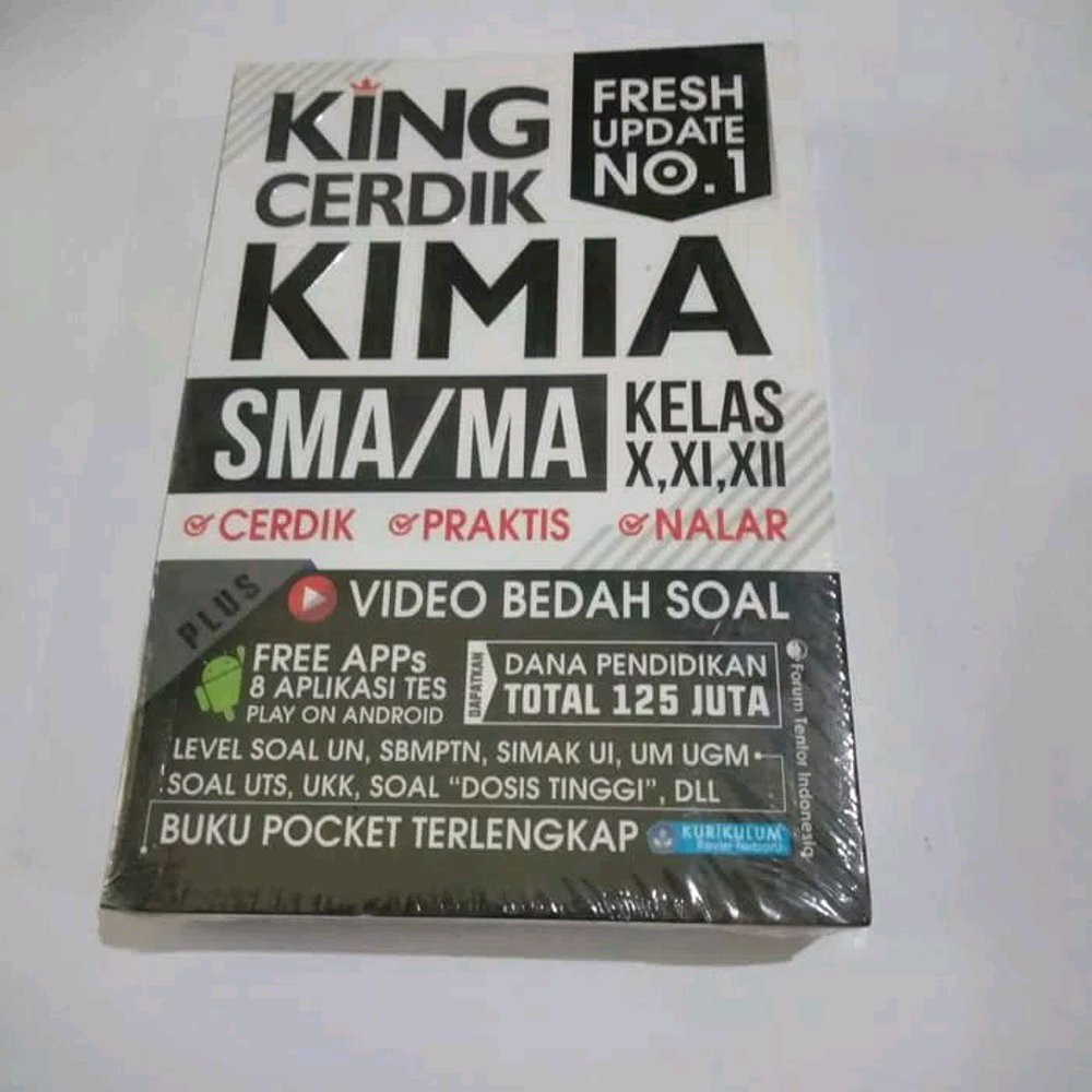 Jual Silakan Order Buku King Cerdik Kimia SMA MA Li mited | Shopee ...