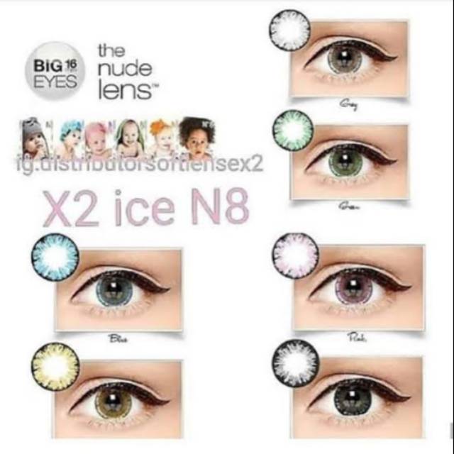 Jual SOFTLENS ICE N 8 BIG EYES | Shopee Indonesia