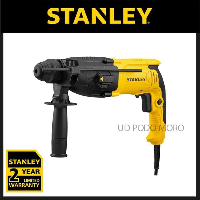 Jual Stanley Bor Tembok Beton 800w Rotary Hammer Drill 3mode SHR264KA ...