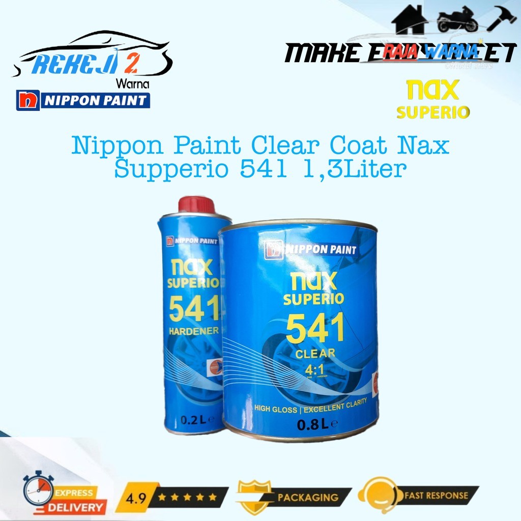 Jual Clear Coat Nax supperio 541- Nippon Paint Thailand | Shopee Indonesia
