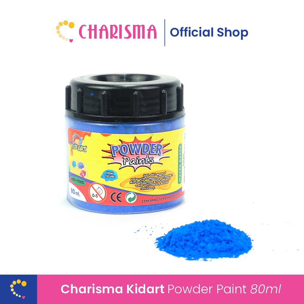 Jual Charisma Kidart Powder Paint - Cat Bubuk 80ml - 91435 | Shopee ...