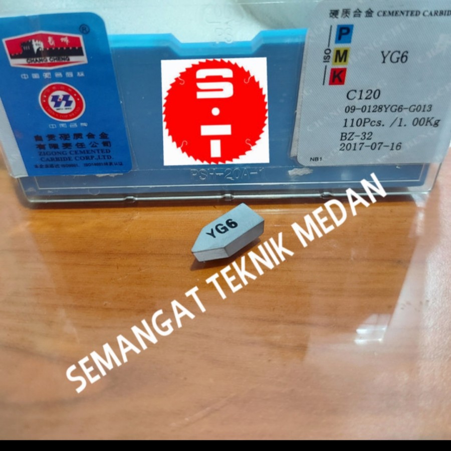 Jual MATA PISAU BUBUT BETEL WIDIA WIDYA INTAN YG6 12mm 12 mm C109 C125 ...