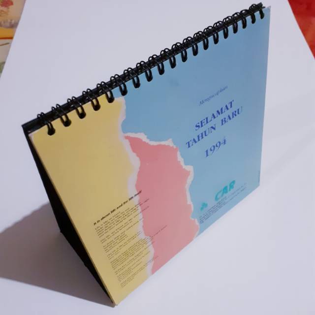 Jual Tahun 1994 Koleksi Kalender Meja Jadul | Shopee Indonesia