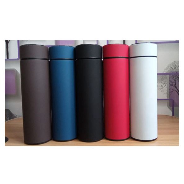 Jual GROSIR BOTOL TERMOS LED / TERMOMETER SUHU DOFF 500ML / TERMOS LED ...