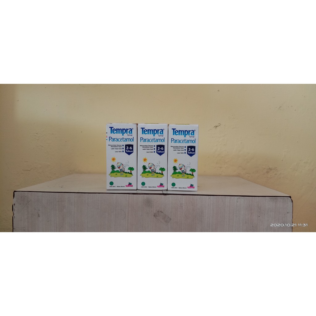Jual Tempra Syrup 60 ml 60ml | Shopee Indonesia
