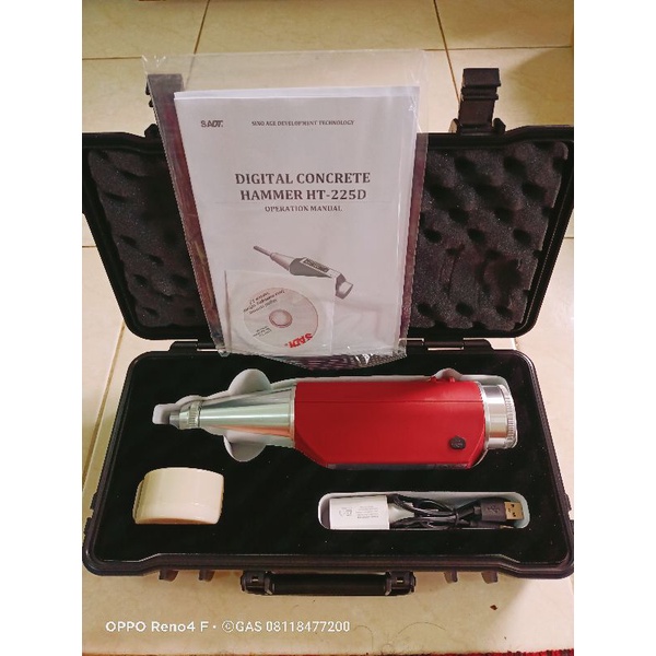 Jual Digital Concrete Hammer HT-225D / Hammer Test Digital HT-225D ...