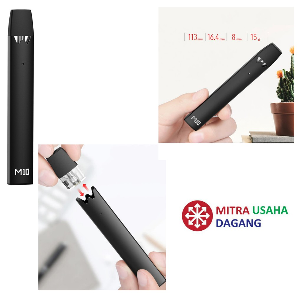 Jual Vape Pen Original baru Vape Mod Otomatis TK M10 Hitam | Shopee ...