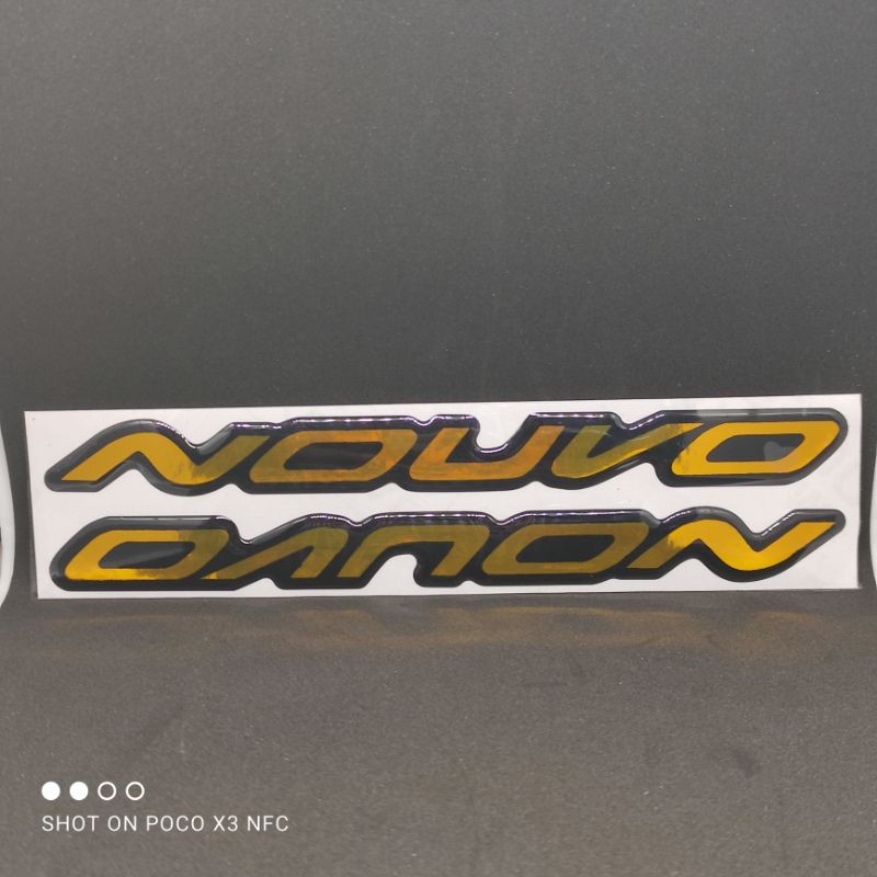 Jual stiker emblem nouvo - emblem nouvo | Shopee Indonesia