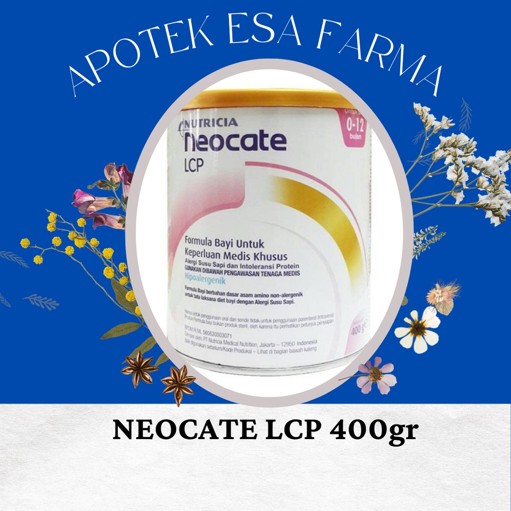 Jual NEOCATE LCP FORMULA BAYI USIA 0-12 BULAN 400 GRAM KALENG | Shopee ...