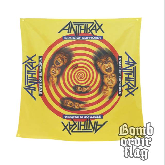 Jual ANTHRAX FLAG BANNER (Bendera band) | Shopee Indonesia