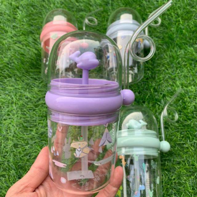 Jual botol minum air mancur (hanya warna ungu) | Shopee Indonesia