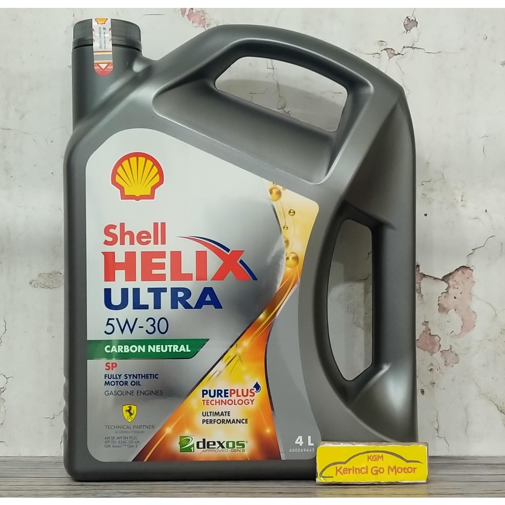 Jual SHELL HELIX ULTRA 5W-30 4L CARBON NEUTRAL SP FULL SYNTHETIC OLI ...