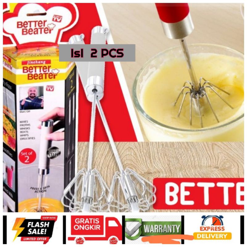 Jual Beter Beater Hand Mixer Otomatis Beter Beatter Pengocok Adonan ...