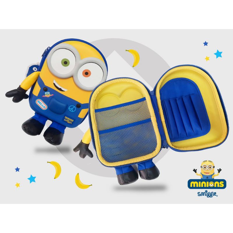 Jual Smiggle minion hardtop pencilcase/tempat pensil Smiggle minion ...