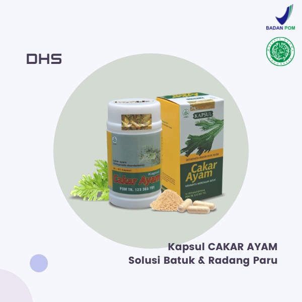 Jual Obat Batuk dan Radang Paru Kapsul Herbal Cakar Ayam Tazakka ...