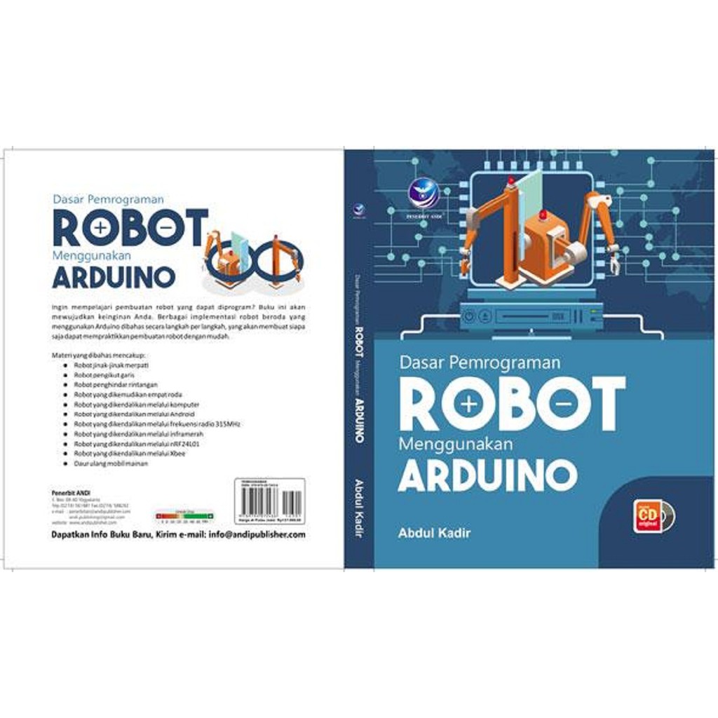 Jual Buku Komputer: Dasar Pemrograman Robot Menggunakan Arduino+cd | Shopee Indonesia