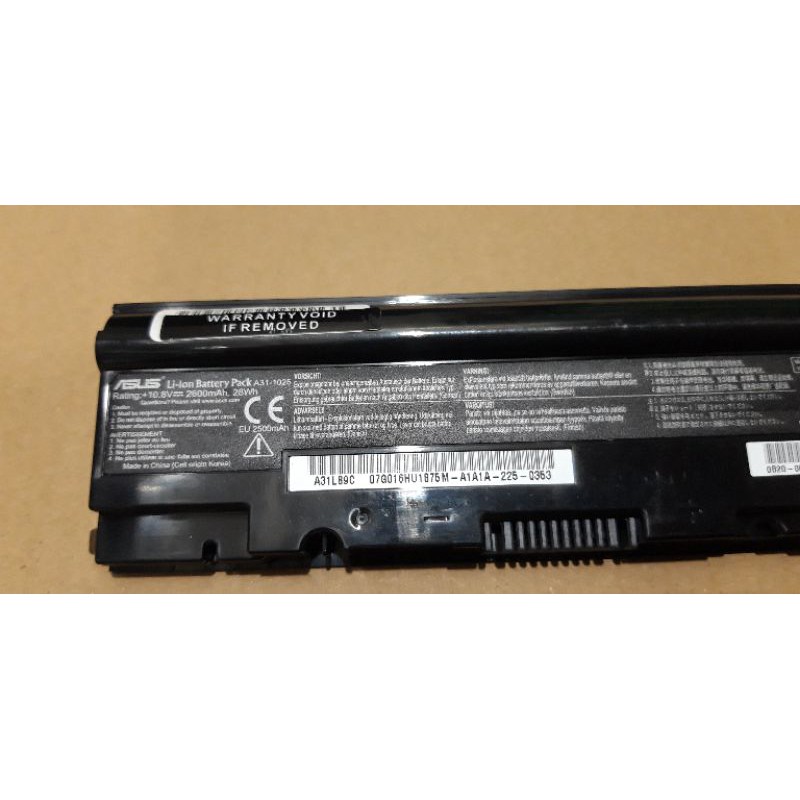 Jual Baterai Asus Eee Pc 1025C 1215C A32-1025 3 Cell Original | Shopee Indonesia