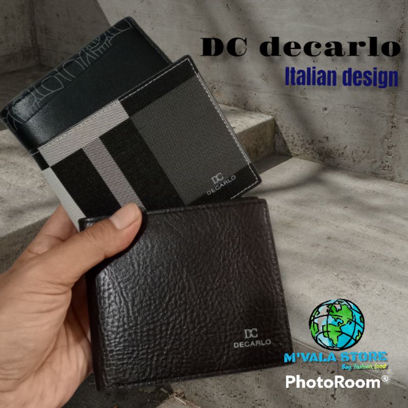 Jual dompet pria kulit DC decarlo ORI 100% | Shopee Indonesia
