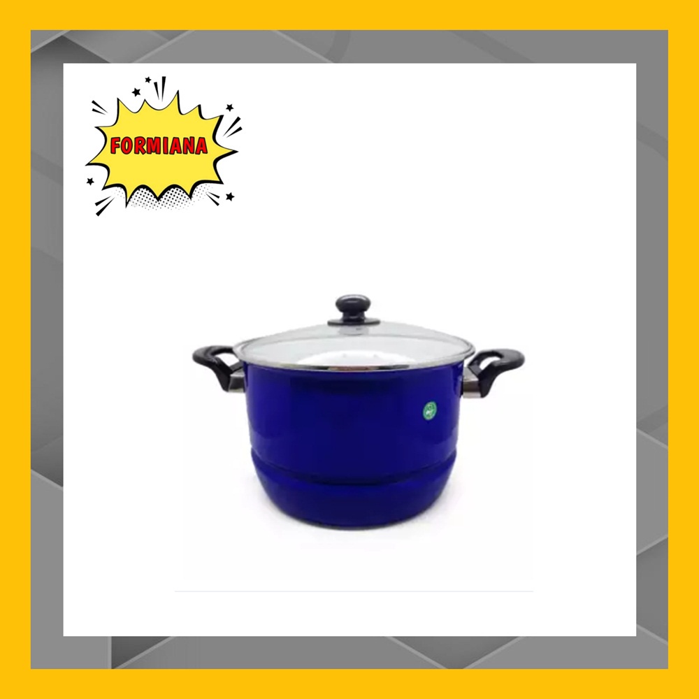Jual FM - Panci Maspion Stock Pot Ceria ECO Steamer 26 cm + Tutup Kaca ...