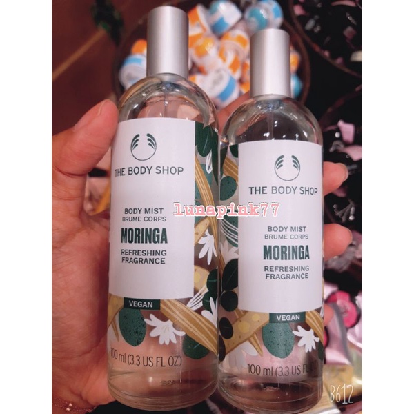 Jual The body shop moringa body mist 100 ml | Shopee Indonesia
