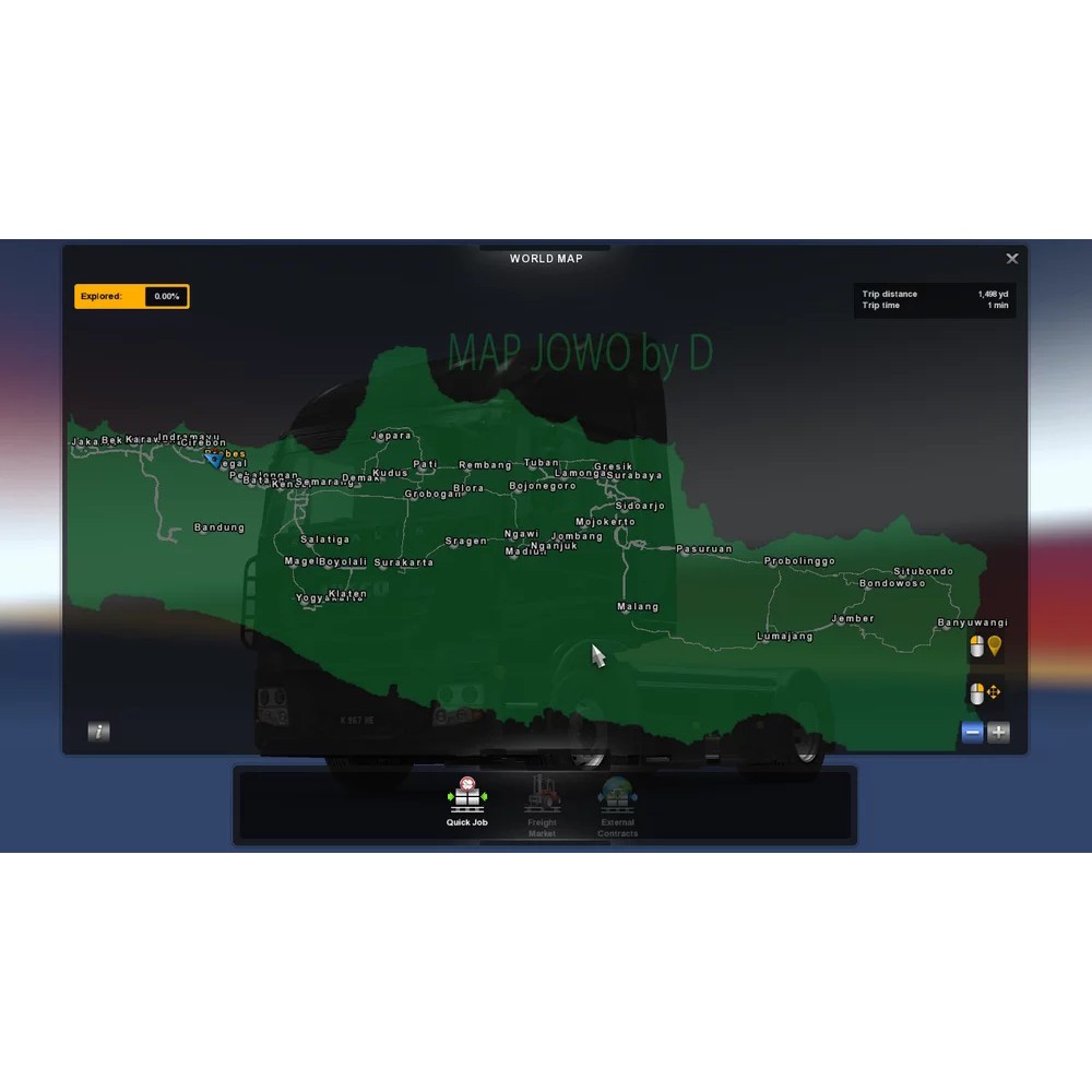 Jual Bus Truk Simulator Indonesia ETS2 Map Jawa Sumatra Terbaru PC ...