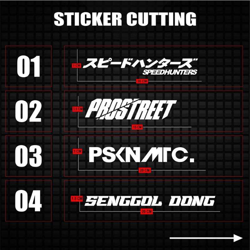 Jual new Stiker Cutting logo brand racing | Shopee Indonesia
