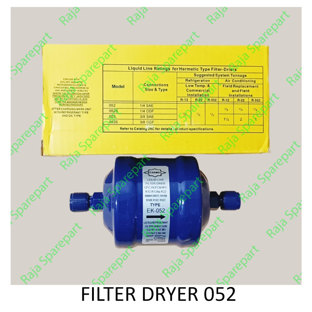 Jual FD052 FILTER DRYER 052 INLET/OUTLET 1/4" | Shopee Indonesia