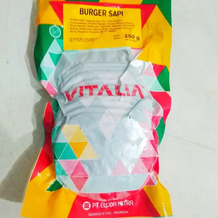 Jual Vitalia Beef Burger Sapi isi 10 | Shopee Indonesia