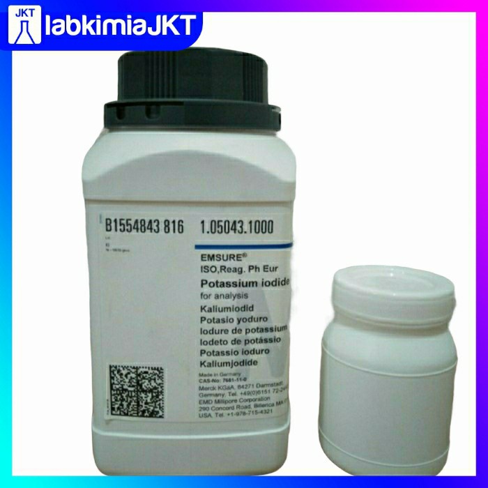 Jual POTASSIUM IODIDE / KI / KALIUM IODID MERCK 105043 REPACK 100GR ...