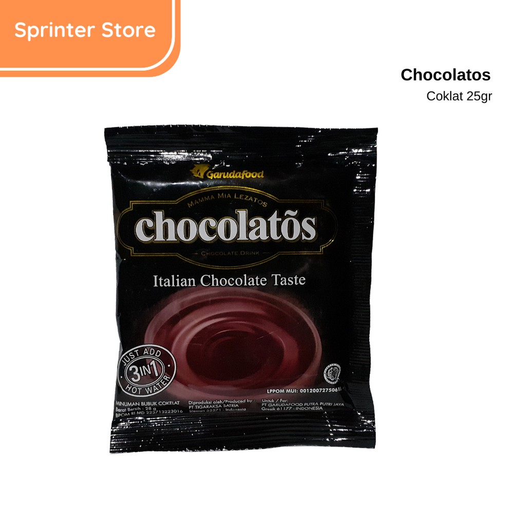 Jual Chocolatos Rasa Coklat sachet 28 gr | Shopee Indonesia