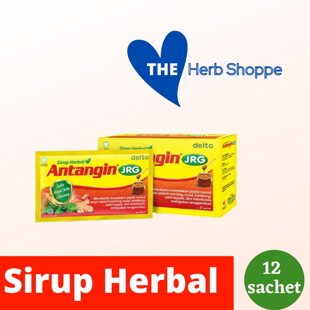 Jual obat masuk angin Antangin Cair isi 12 sachet JRG mengatasi masuk ...