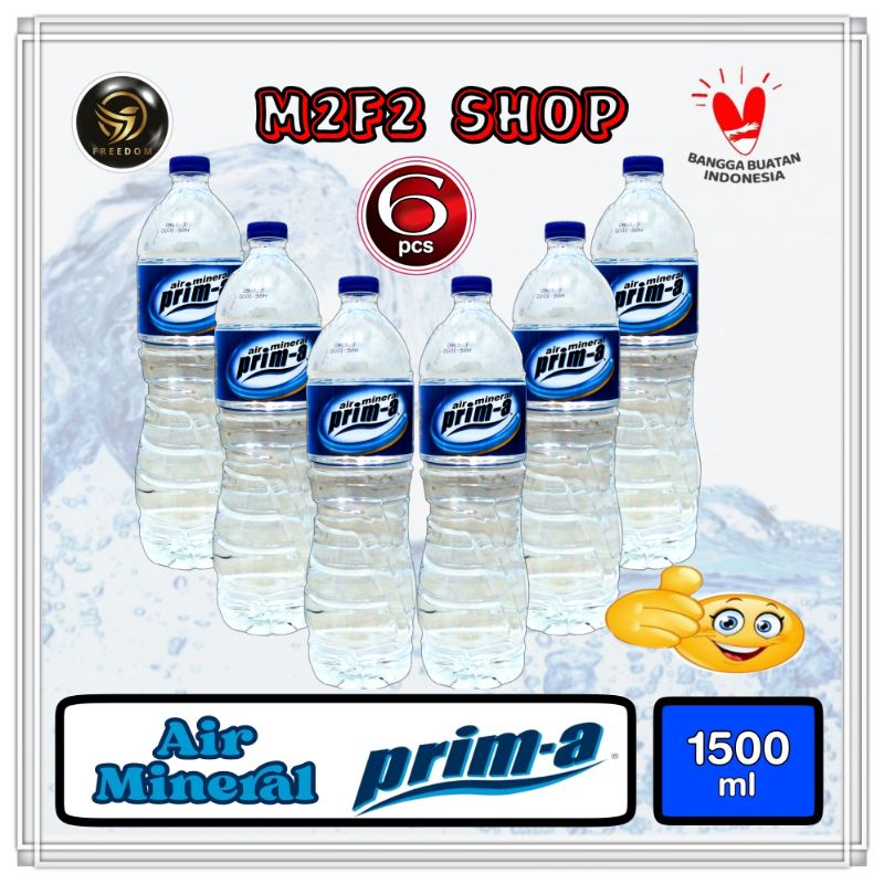 Jual Air Mineral Prima Botol Besar Plastik Pet - 1500 ml (Kemasan 6 Pcs ...