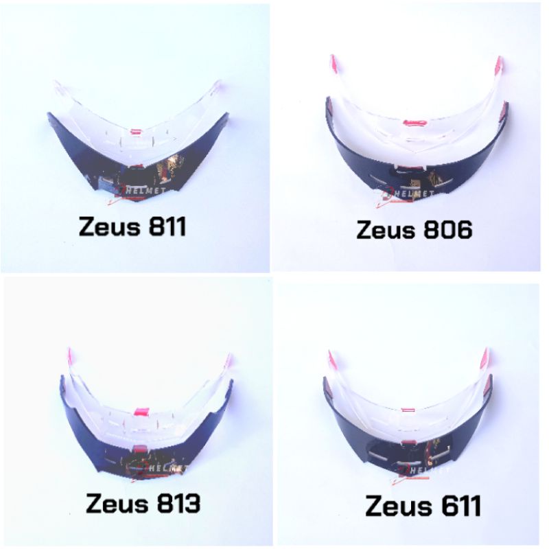 Jual Spoiler Helm Zeus Zs 611 806 813 811 C Modular Aksesoris Helm ...