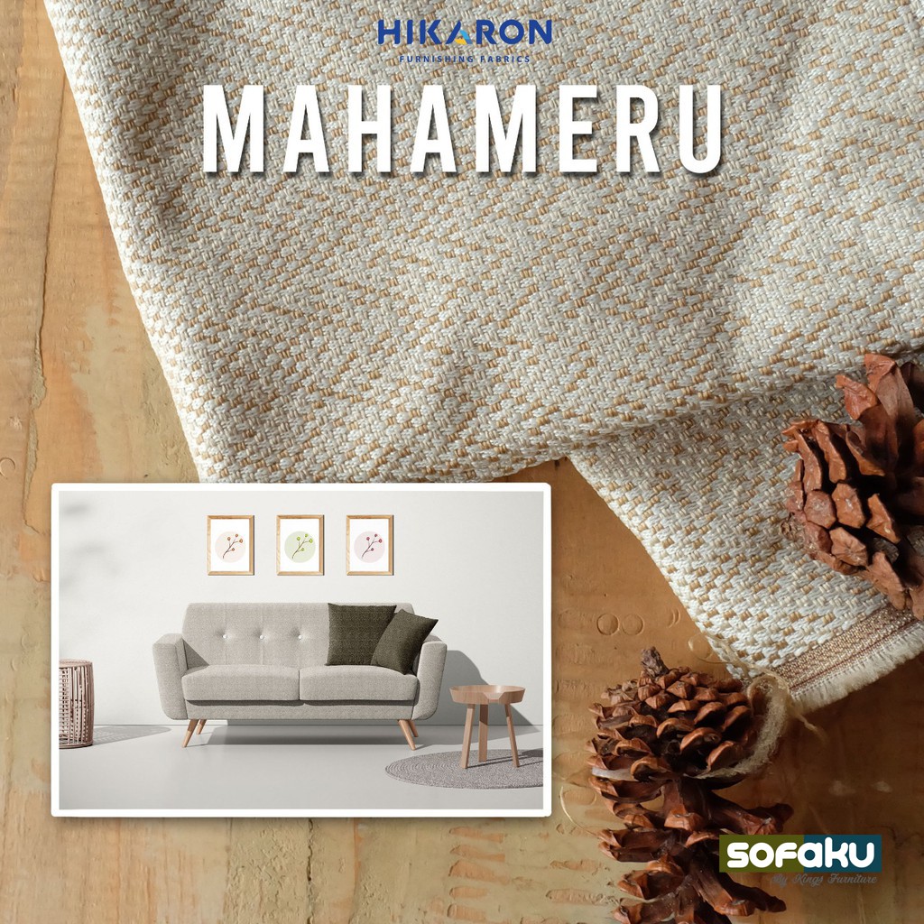 Jual MAHAMERU : Hikaron Bahan Sofa Kanvas Modern Kain Sofa Cozy / Kain ...