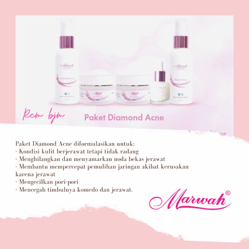 Jual PAKET DIAMOND ACNE SABUN 100ML FREE POUCH | Shopee Indonesia
